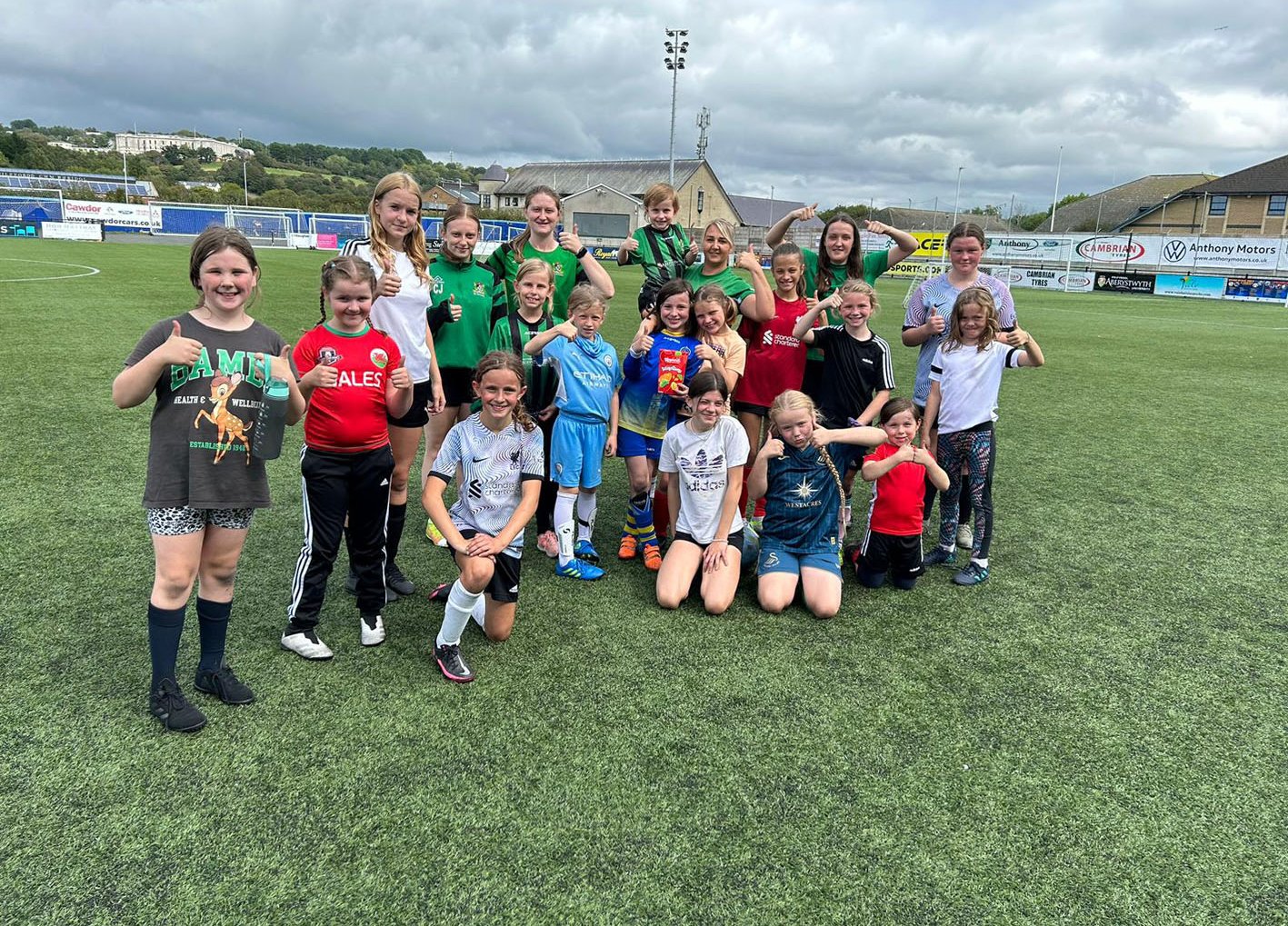 Aberystwyth Town Women girls’ camps making Headway! | cambrian-news.co.uk